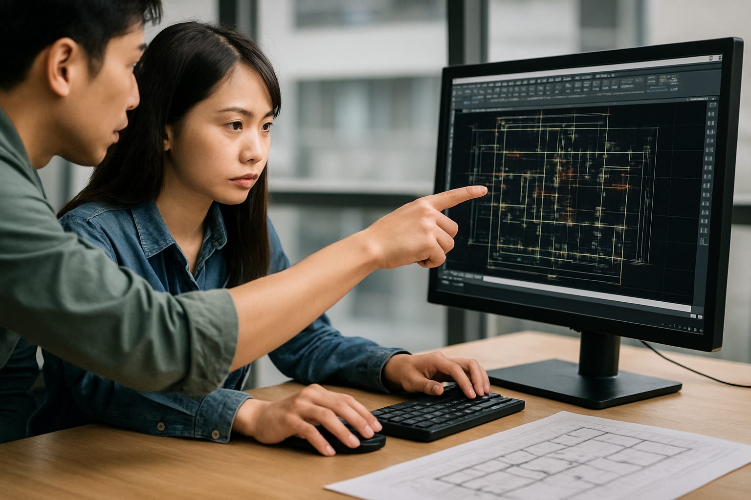 複数人作業に最適！AutoCAD図面共有の効率的な方法 | 建築図面の外注・設計補助は実施設計サポートセンター へ